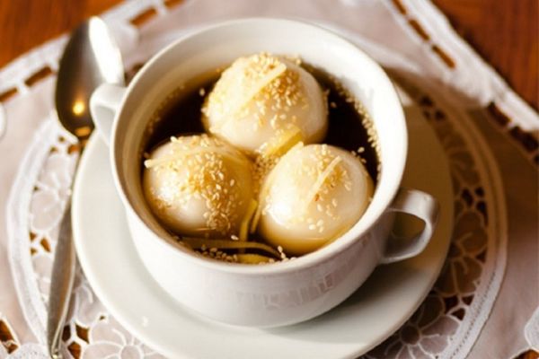 Rice Balls sweet soup | vietnam cuisine